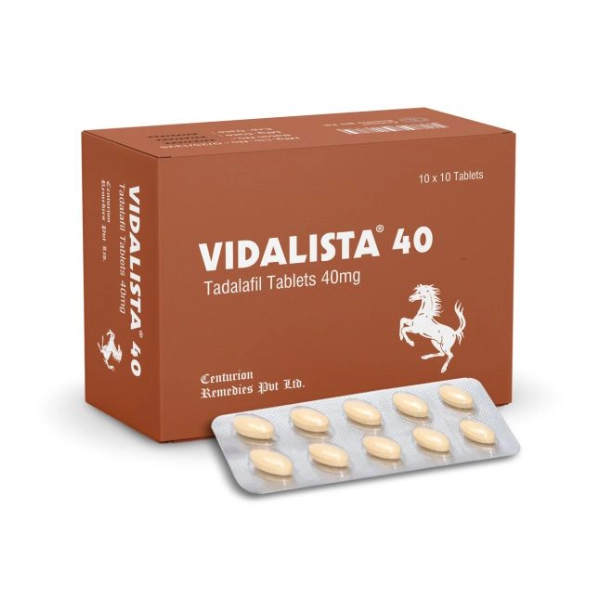 Vidalista 40 Mg: Uses, Benefits, Dosage, Side Effects & FAQ